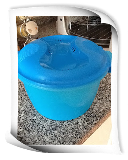 As Receitas da Tita: Micro-Arroz da Tupperware