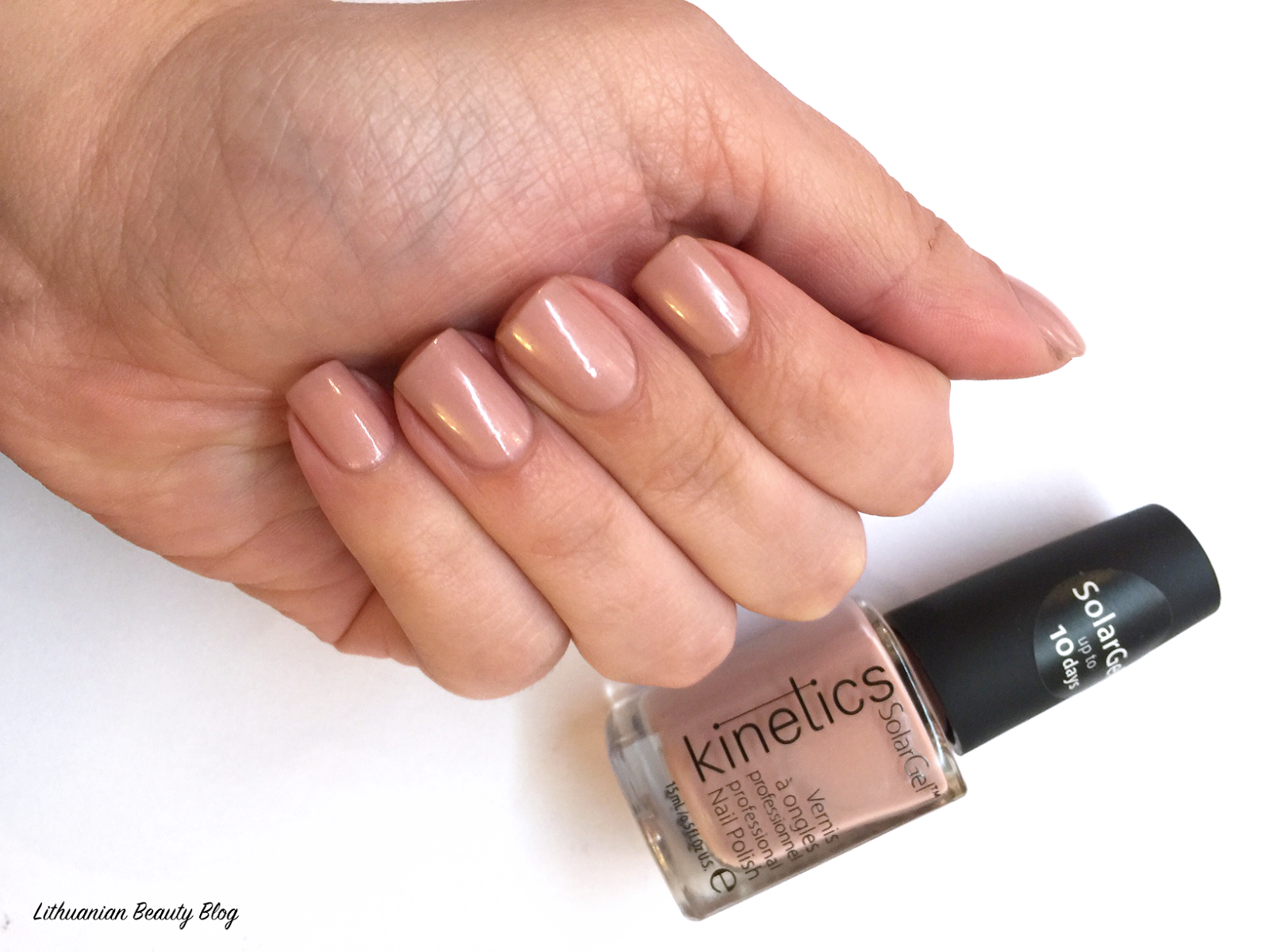 Nagų lakas Kinetics Solar Gel Polish, spalva Cashmere | Lithuanian ...