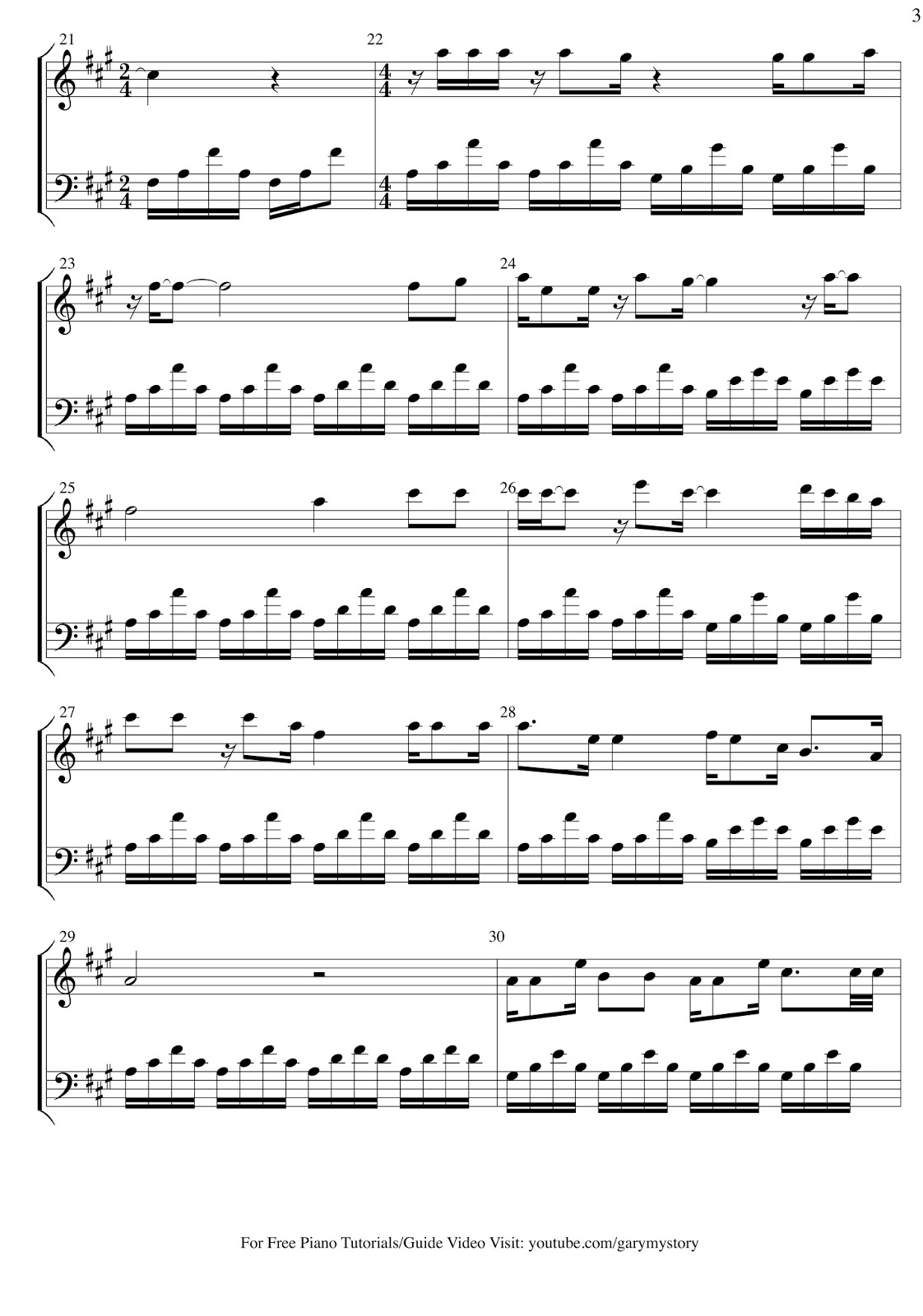 Someone Like You - Adele Easy Piano Tutorial Video (Keyboard Lesson ...