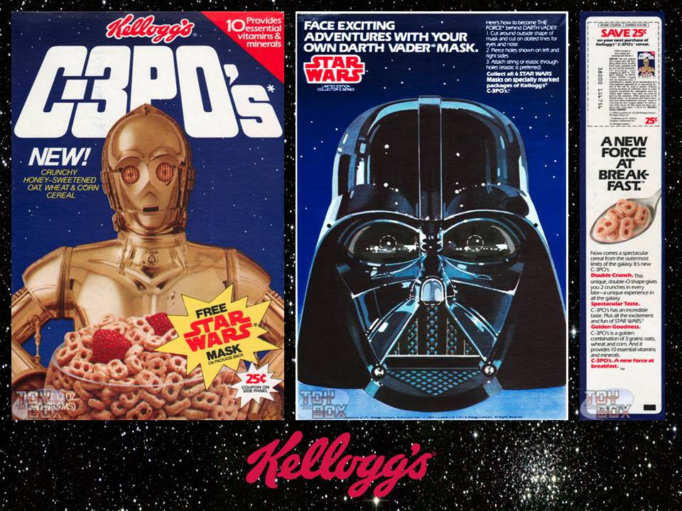 The Toy Box: C-3PO's Cereal (Kellogg's)