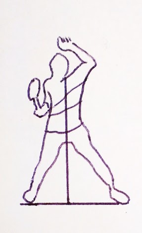 Is a standing or jumping smash shot more effective in a game of badminton?