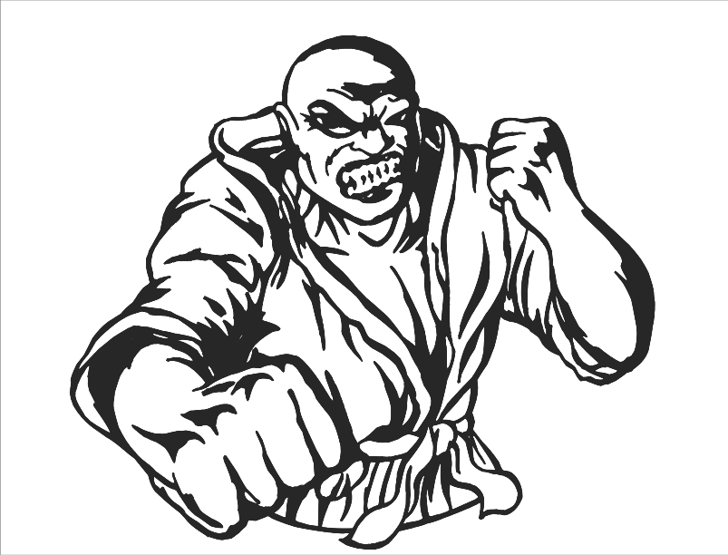 Mma Coloring Pages Printable Sketch Coloring Page