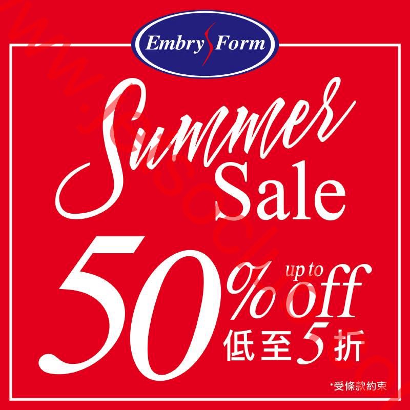 Embry Form：Summer Sale 低至5折 ( Jetso Club 著數俱樂部 )