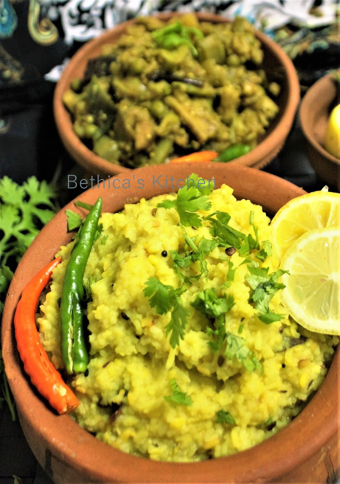 Bethica's Kitchen Flavours: Bengali Plain Khichuri / Khichdi (Simple ...