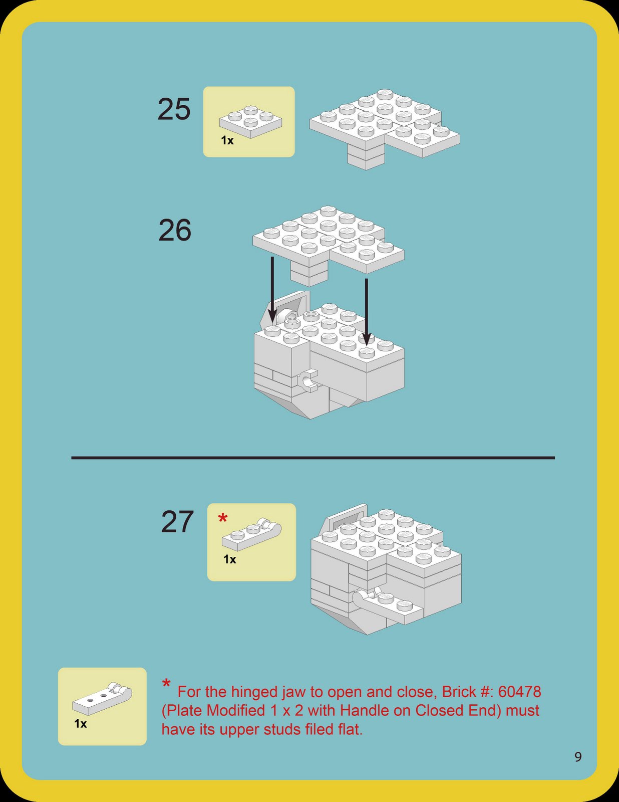 Choking Hazards: Lego Skull Instructions