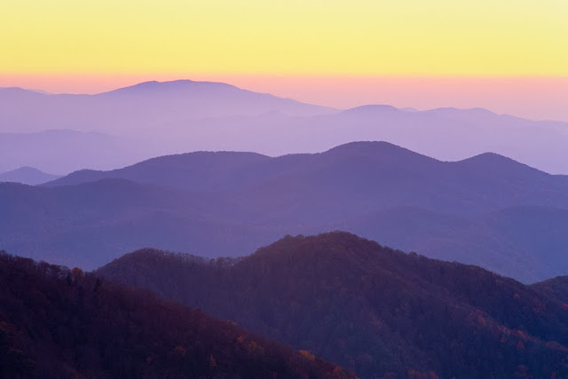 Doug's Photo Blog: Cherohala Sunset