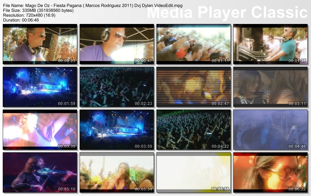 Dvj Dylan: Mago De Oz - Fiesta Pagana (Marcos Rodriguez 2011) Dvj Dylan Video Remix