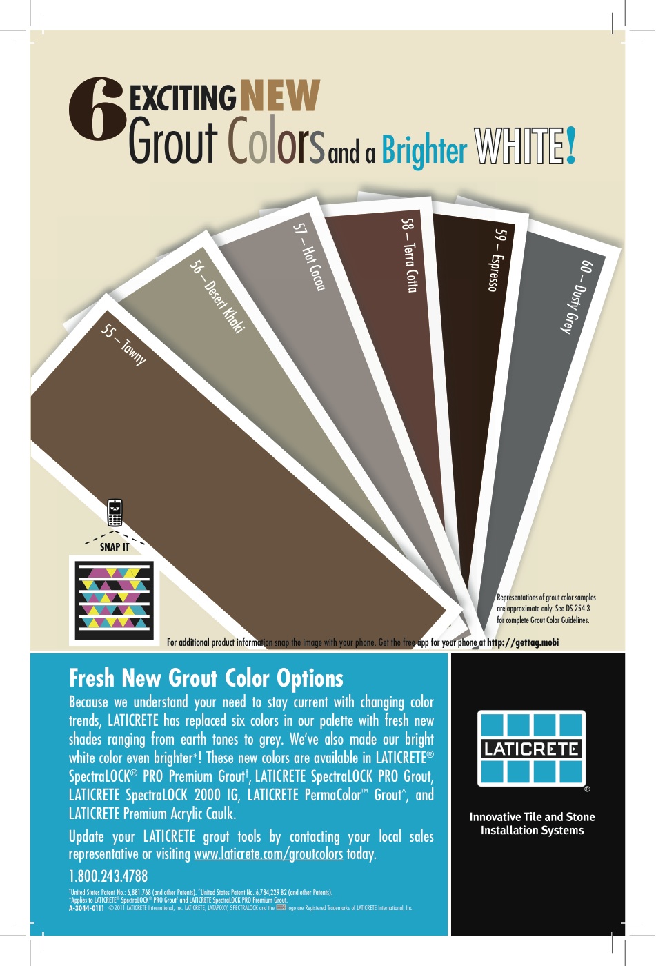 Laticrete Conversations: Reminder - New Grout Colors