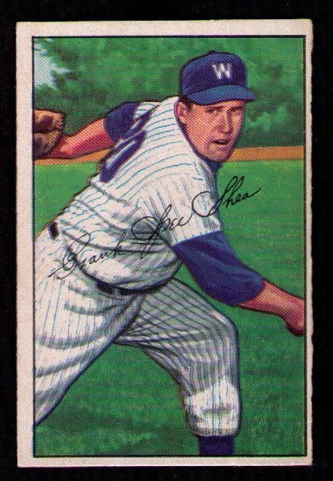 really bad baseball cards: Painting 101 (the '50s)