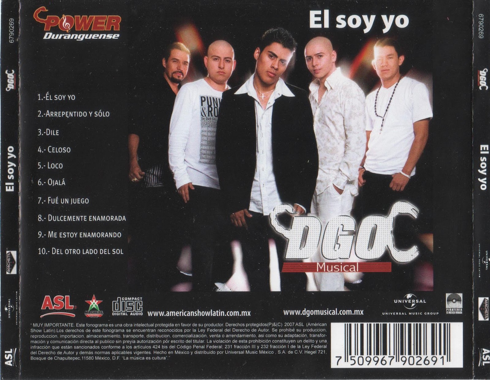 El Mochitense: DGO Musical - El Soy Yo (Peticion)