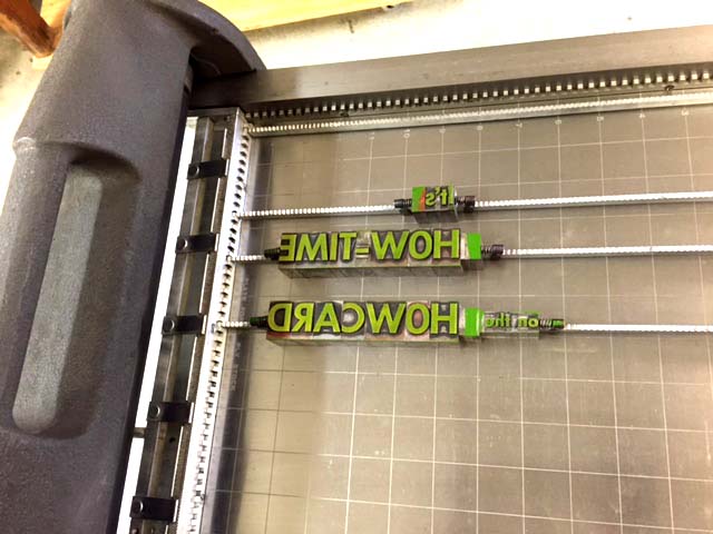 Drew Press: Showcard Proof Press Model ‘A’ .......SOLD