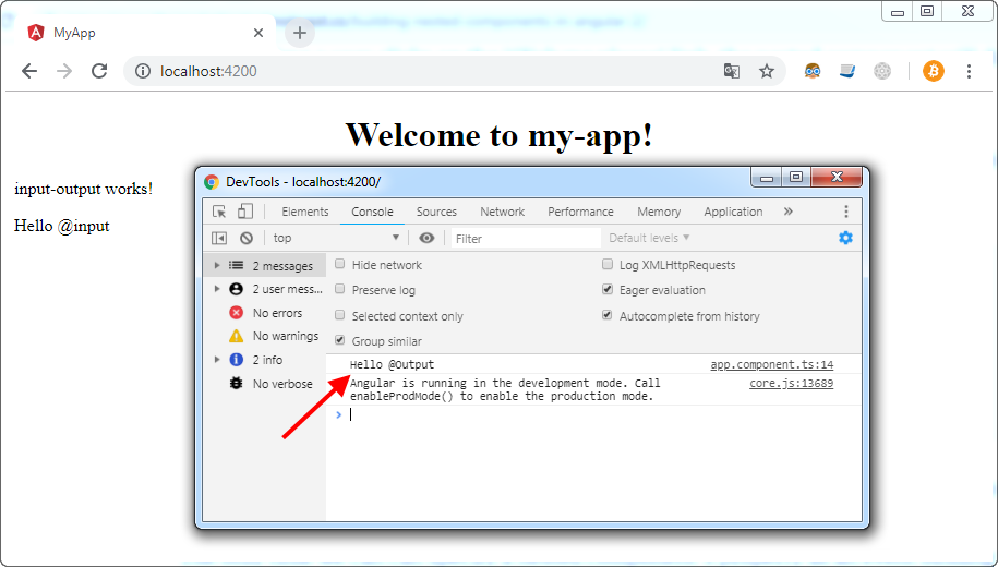 Cách sử dụng @input và @output trong Angular 2+ ~ Thế Giới Giải Mã