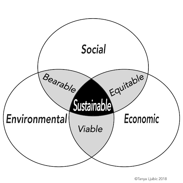 Sustainability Venn Diagram