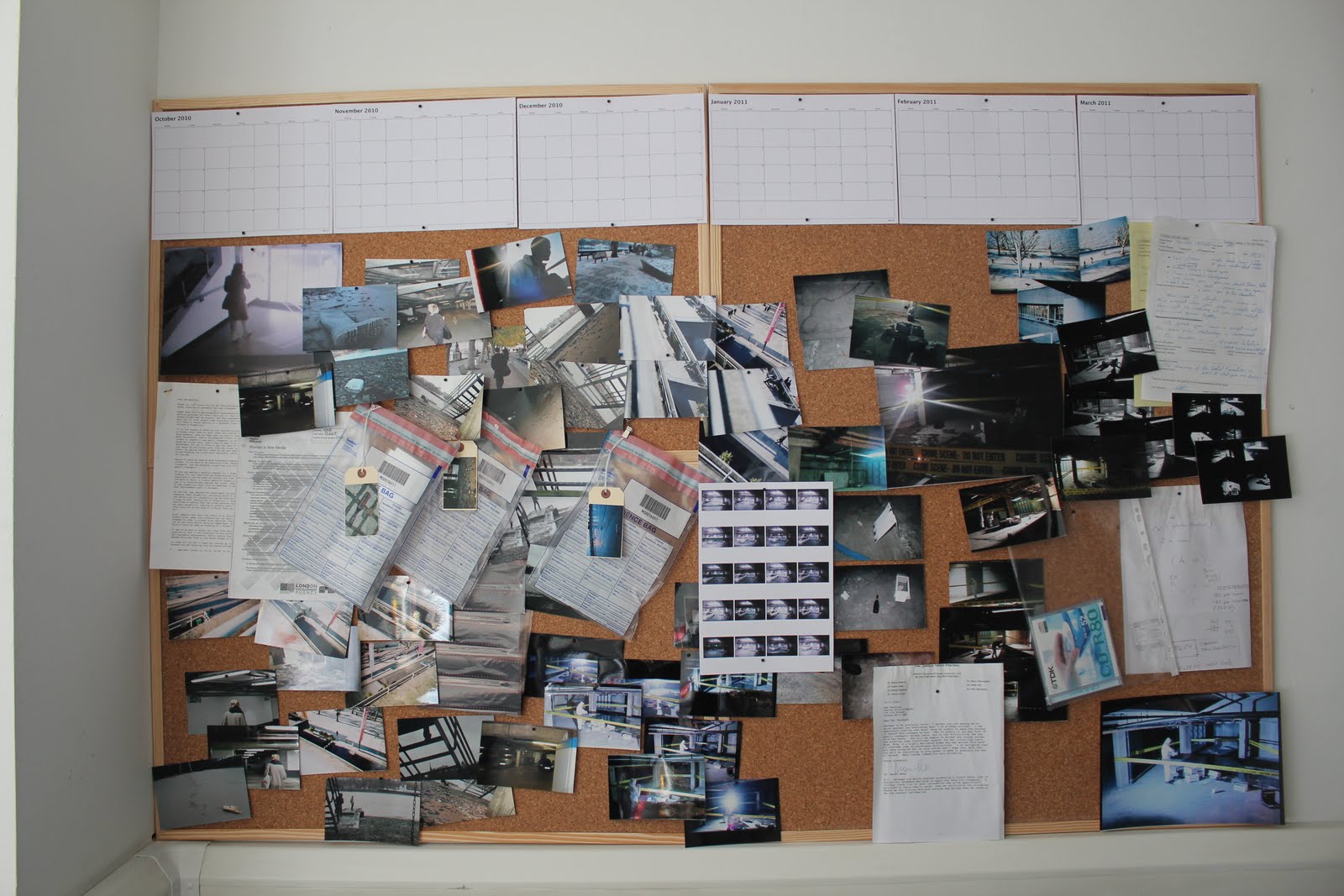 Surveillance: Mosaic Investigation Wall