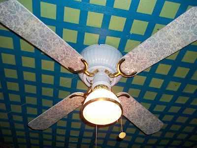 Whimsically Homemade: Ceiling Fan Redo