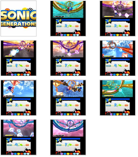 Nintendo Gaming Newz: Sonic Generations 3ds screenshots