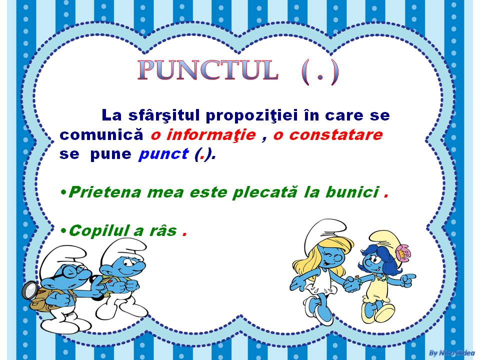 S.T.R.U.M.F. : Semne de punctuatie