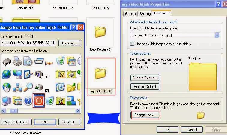 Tutorial cara mengganti Icon Folder komputer