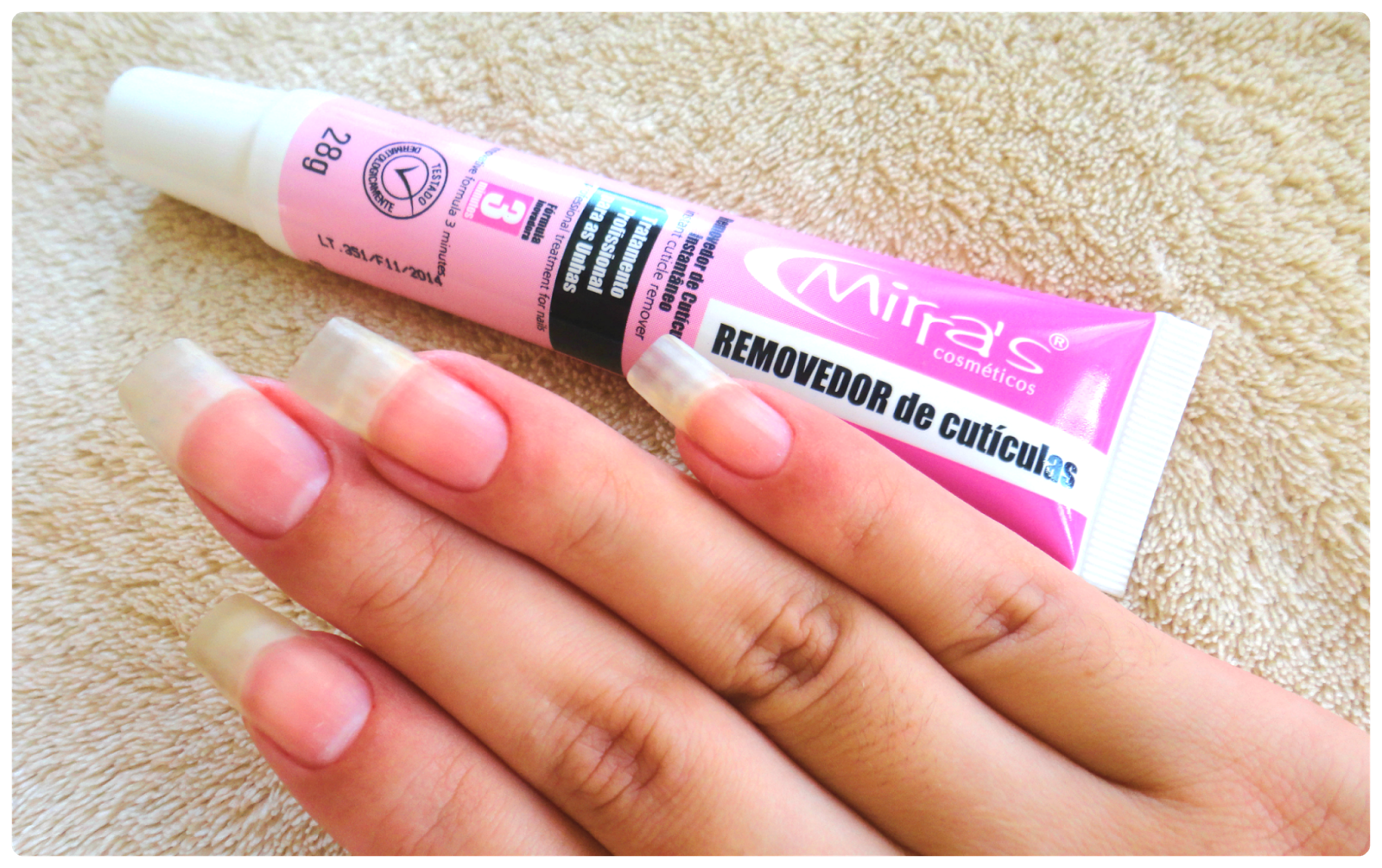 Removedor de Cutículas Instantâneo Mirra's Cosméticos