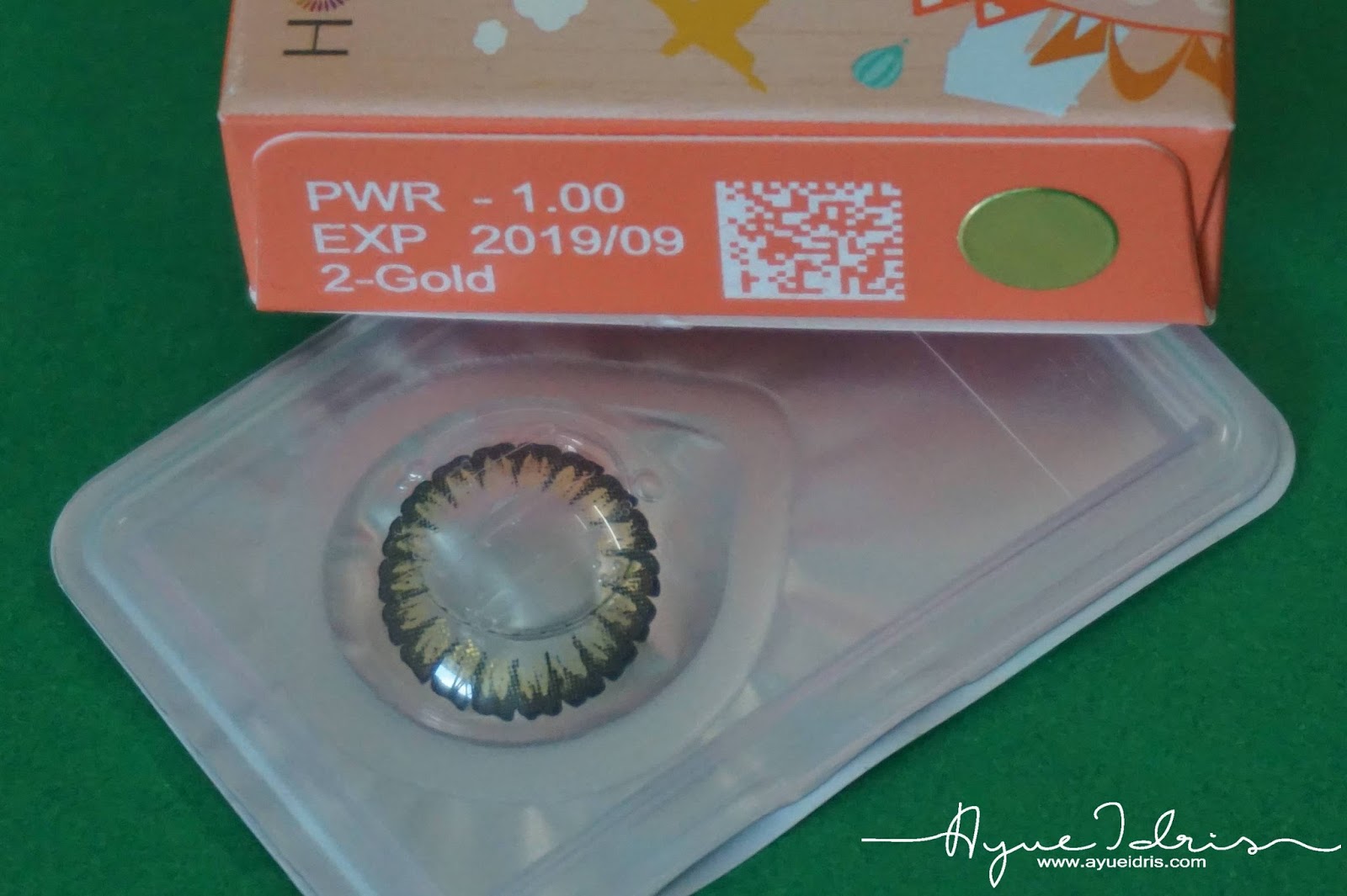 Contact Lens | Horien Eye Secret 38% 3 Months Colour Lens | AYUE IDRIS