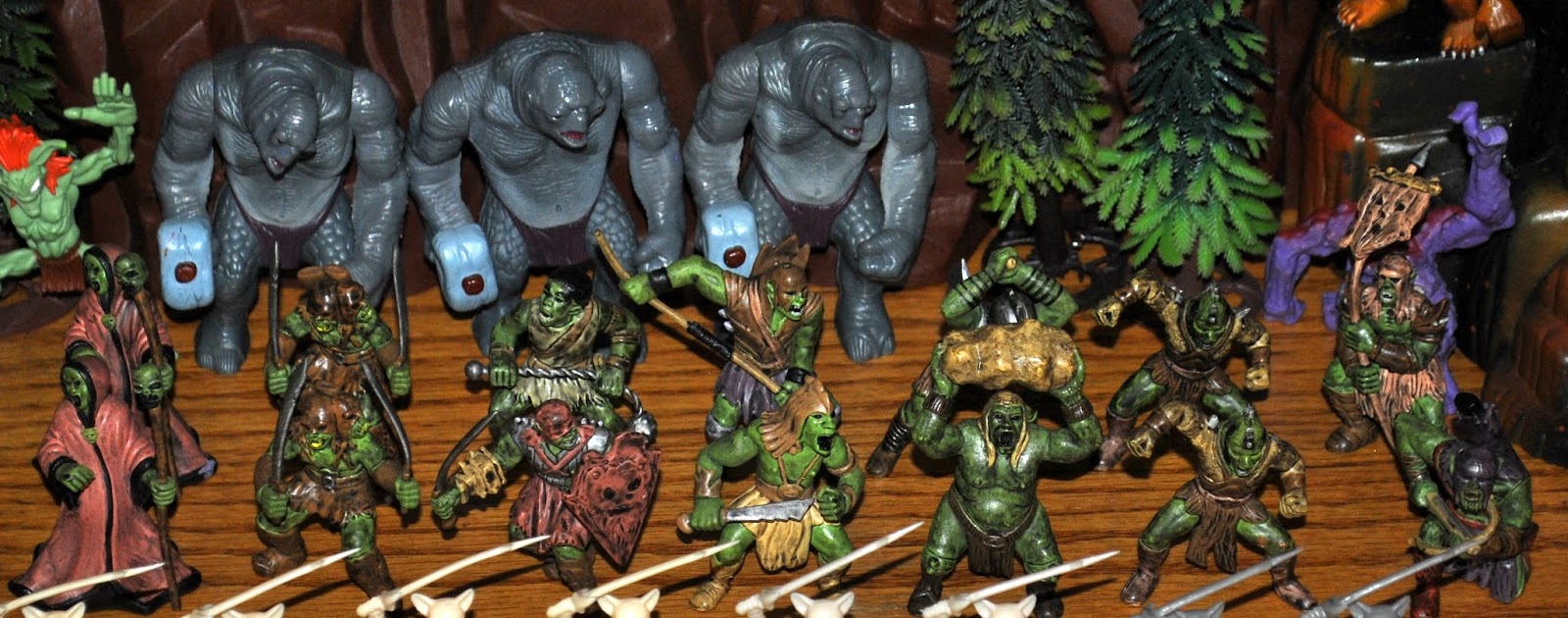 Fantasy Toy Soldiers: Army of Orcs, Ogres, Goblins & Trolls