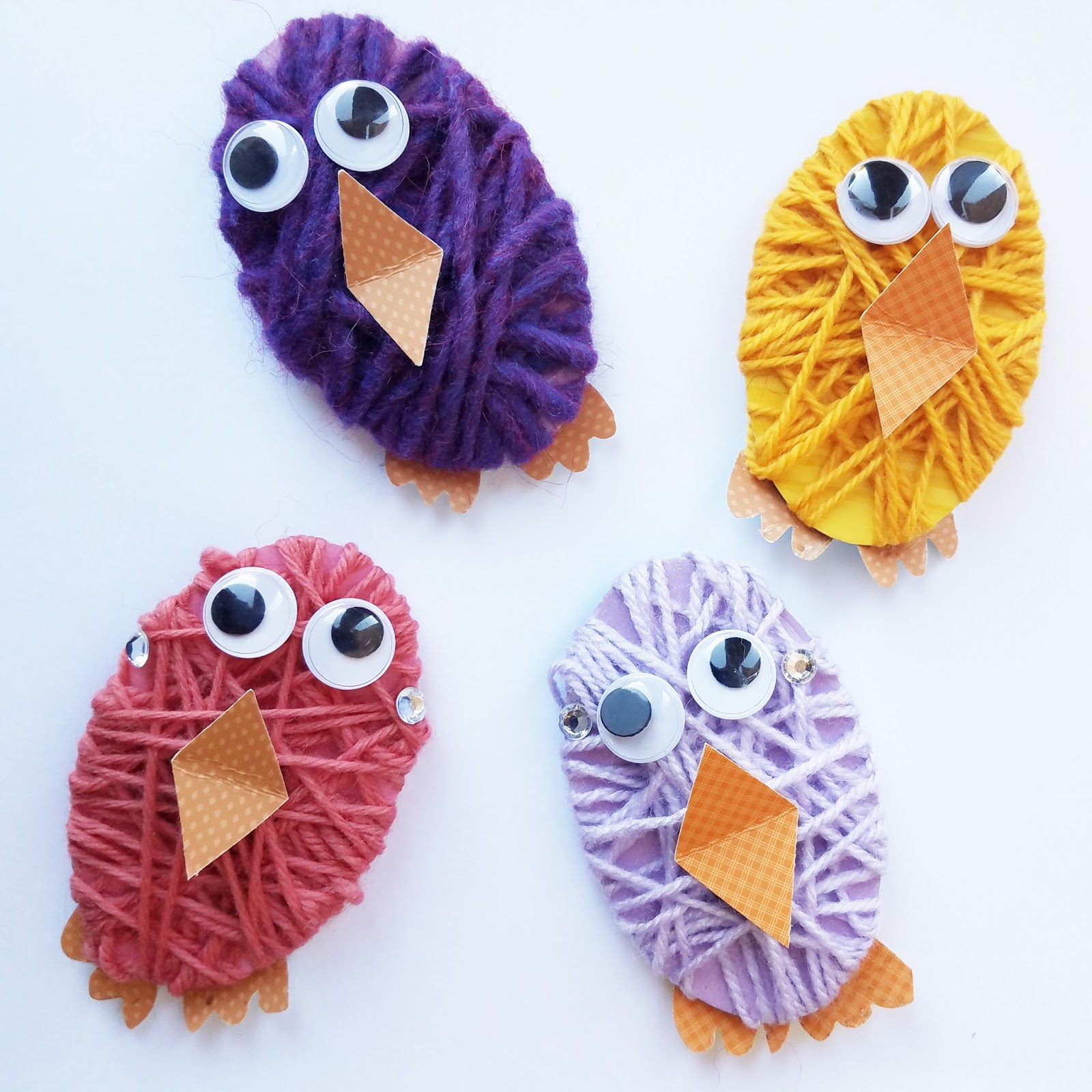 Erin Reed Makes: Cute & Easy Yarn Wrapped Chicks