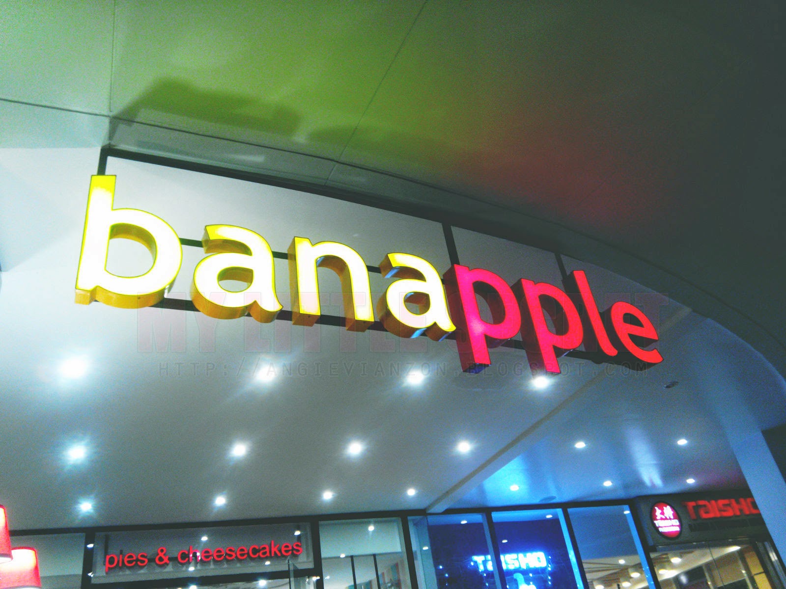 Banapple, SM North Edsa Sky Garden - My Little Secret