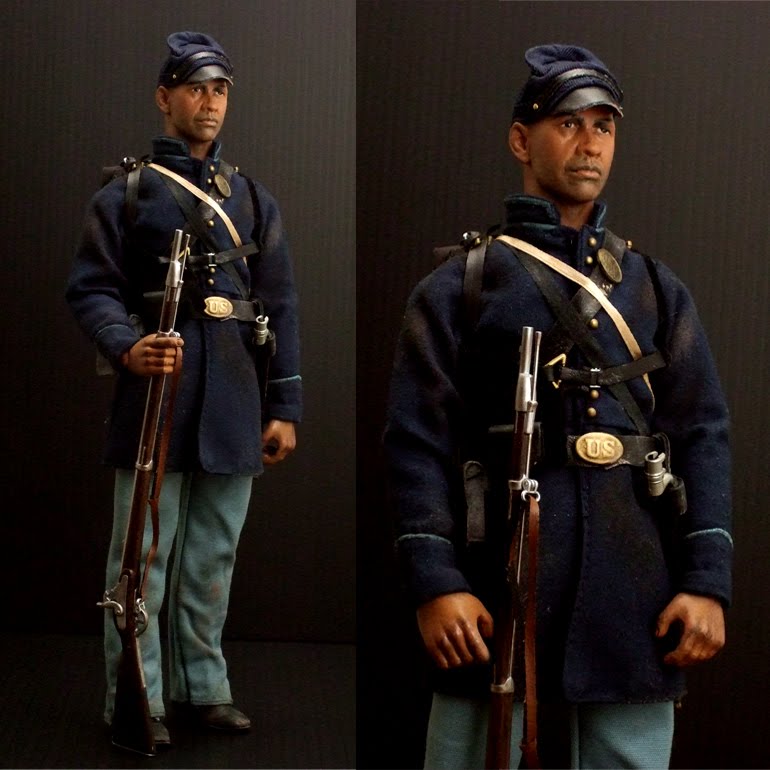 Six Ice Cubes Artwork: Denzel Washington 1/6 Glory Figure