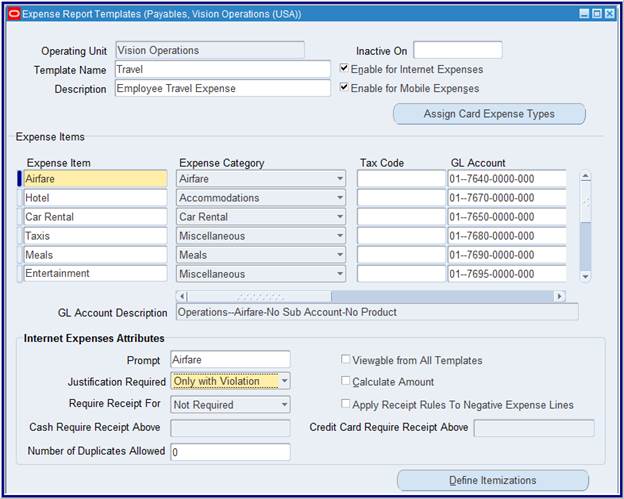 Oracle Applications: Creating a Supplier with Employee through Expense ...