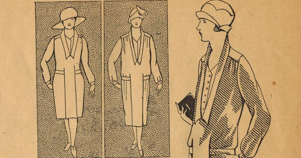 The Midvale Cottage Post: Home Sewing Tips from the 1920s - Fitting the ...