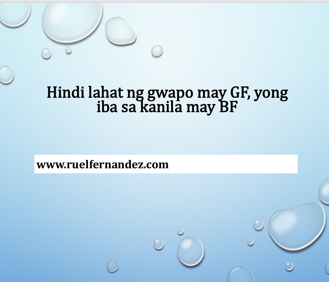 Hugot Lines Hindi Lahat Ng Gwapo | lahatkibo