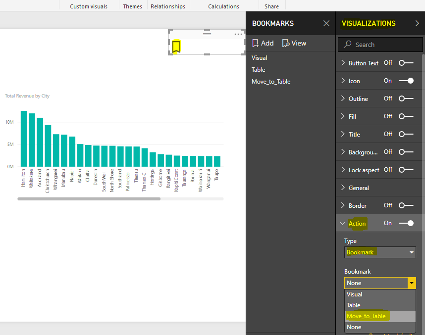 SQLjuMBLe: How to switch between reports using Bookmarks in Power BI