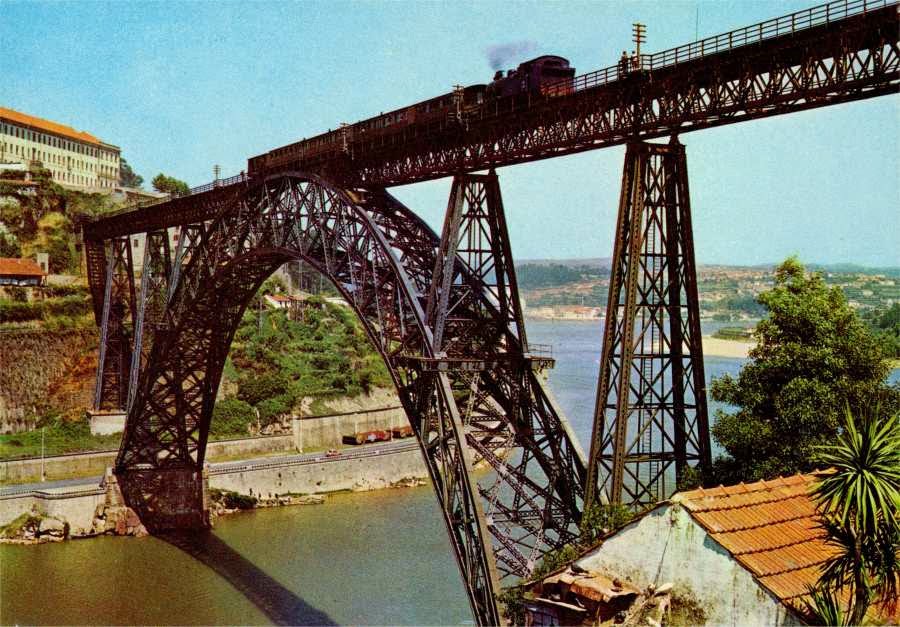 o pintorlopes : PONTE FERROVIÁRIA D. MARIA PIA