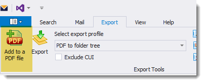 Saving Outlook Email as PDF