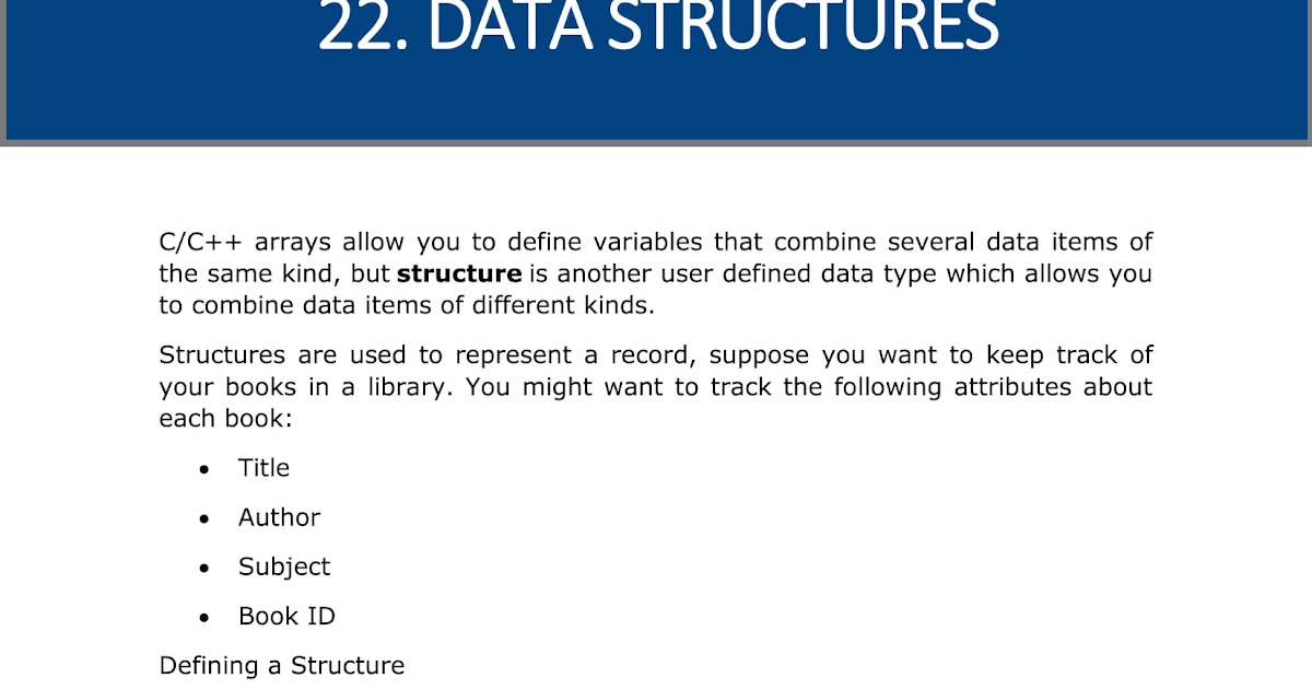 Computer Languages And Work From Home Jobs C Language Data Structures 