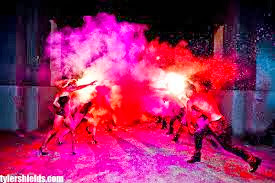 Emma Tracy A2 Media: Costume research - powder paint fight