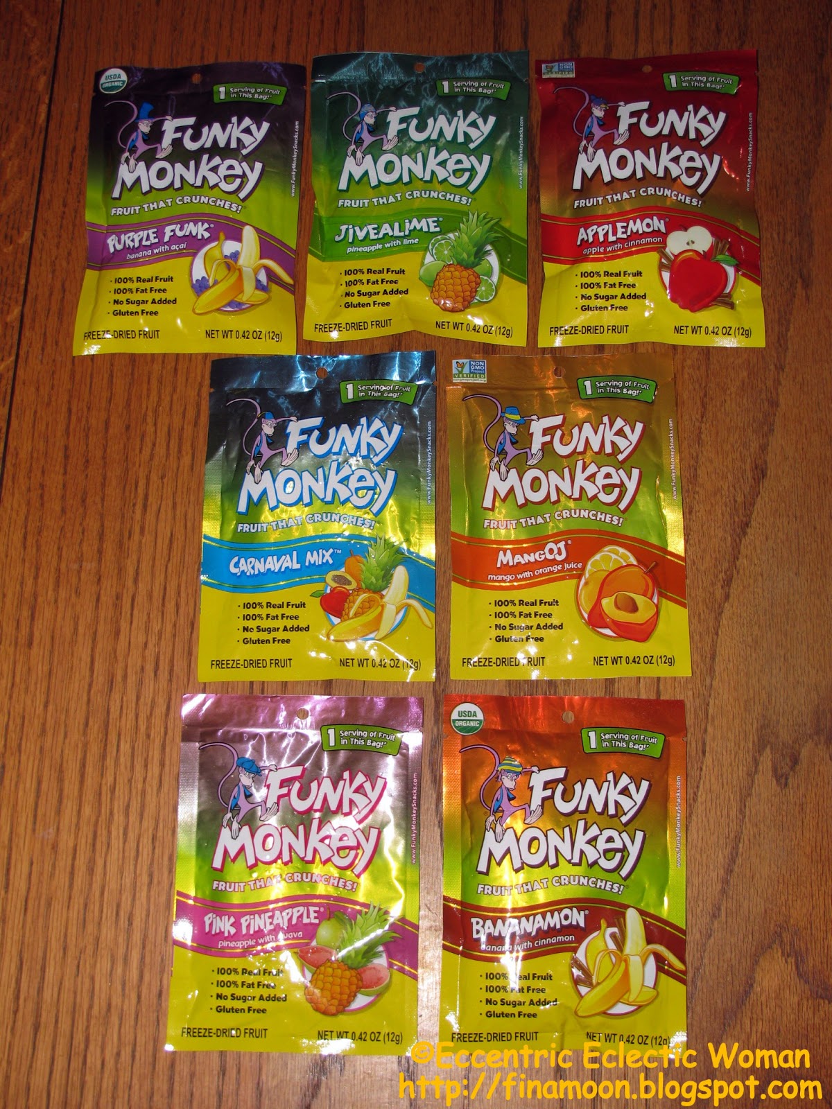 Eccentric Eclectic Woman: Funky Monkey Snacks Review and Guest Post ...