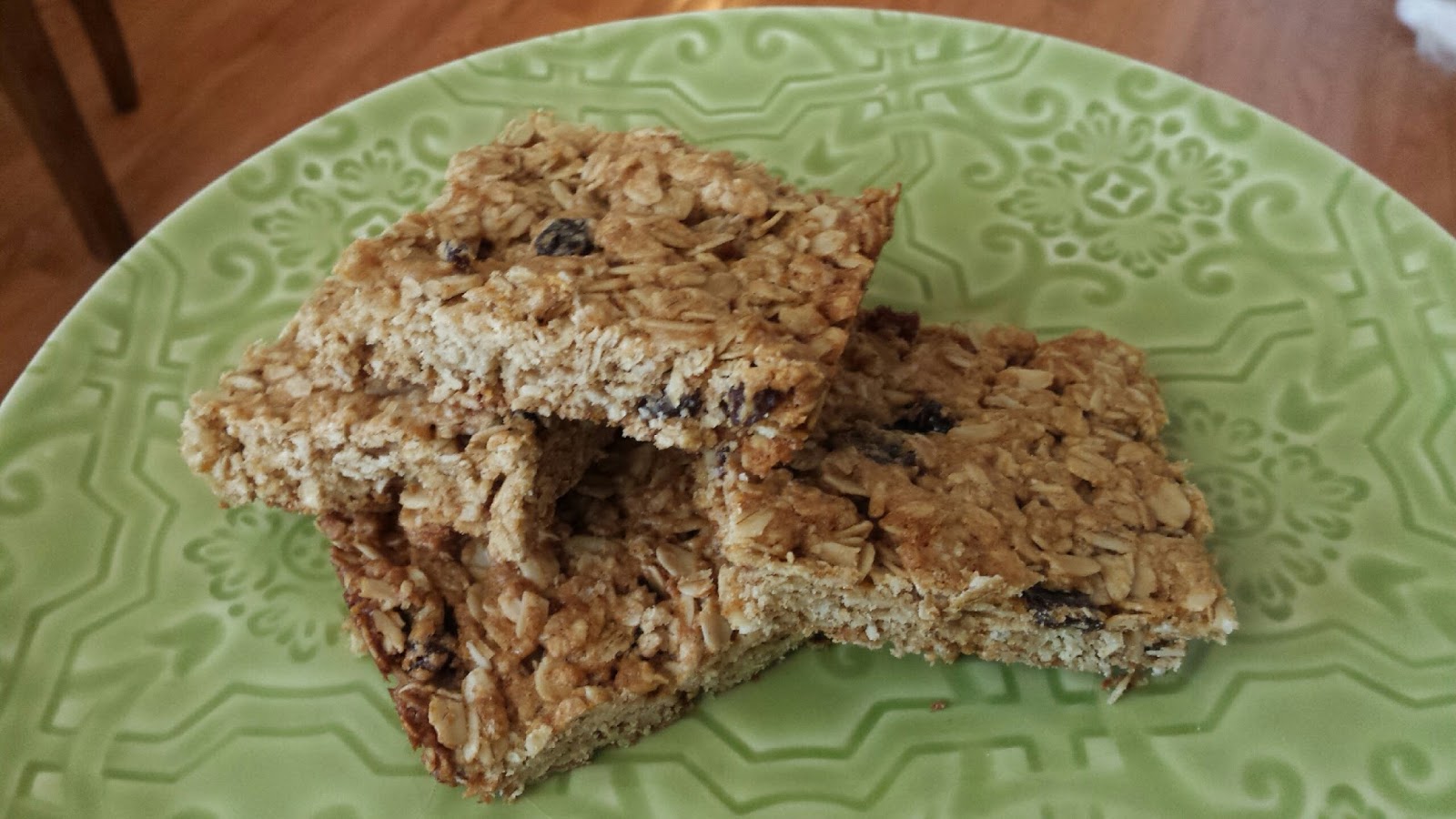 ThriceTheSpice: Chewy Oatmeal Squares
