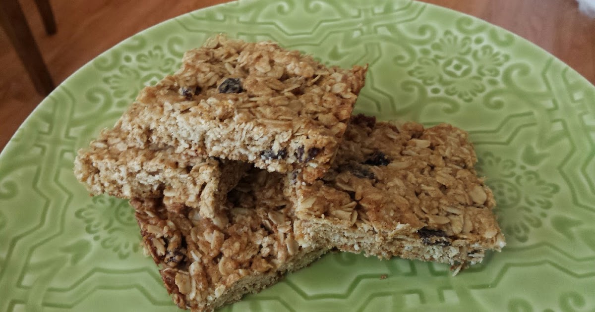 ThriceTheSpice: Chewy Oatmeal Squares