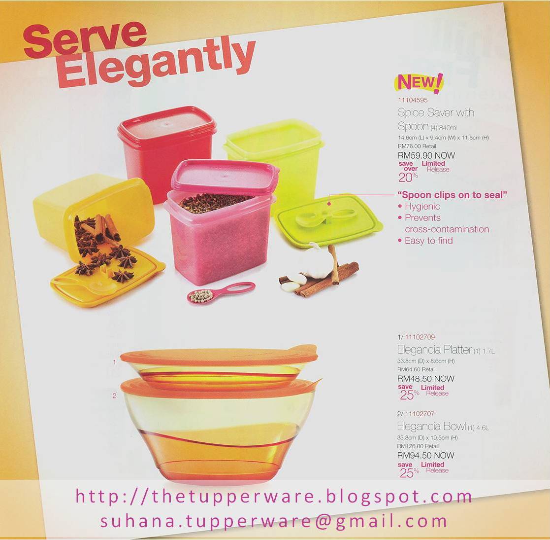 Tupperware Brands Malaysia Online | Catalogue | Collection | Business ...