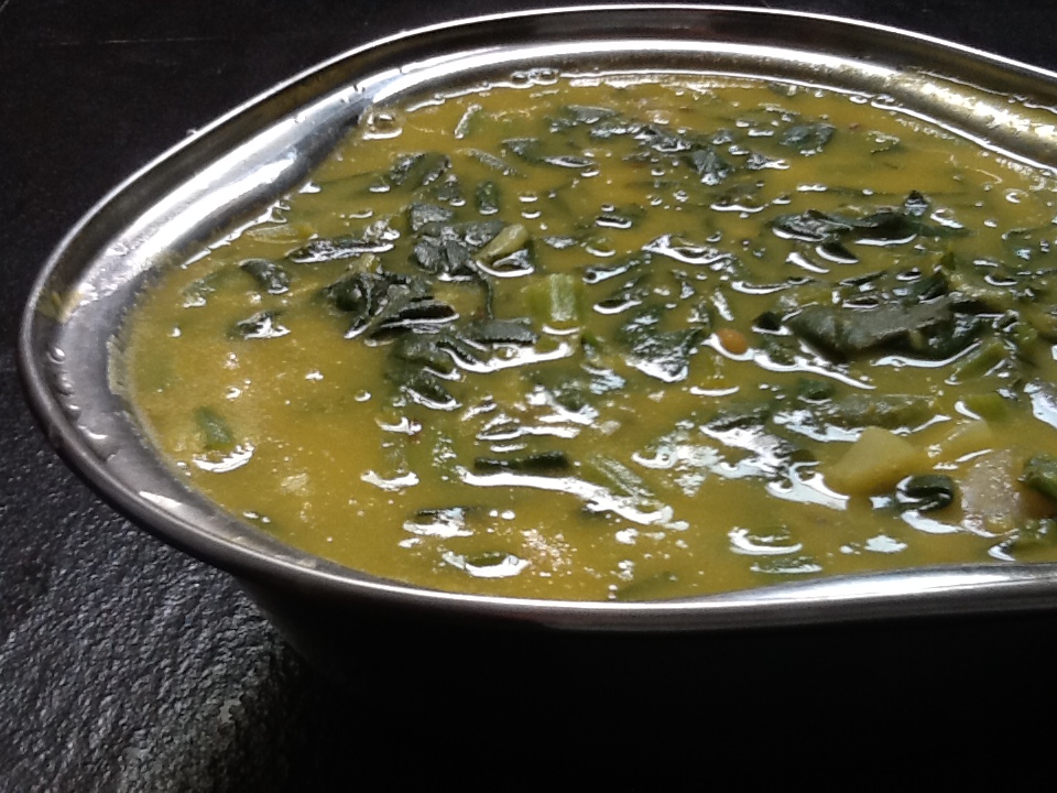 Preethi Kitchen Magic: Palakura Pappu (Spinach Dal)