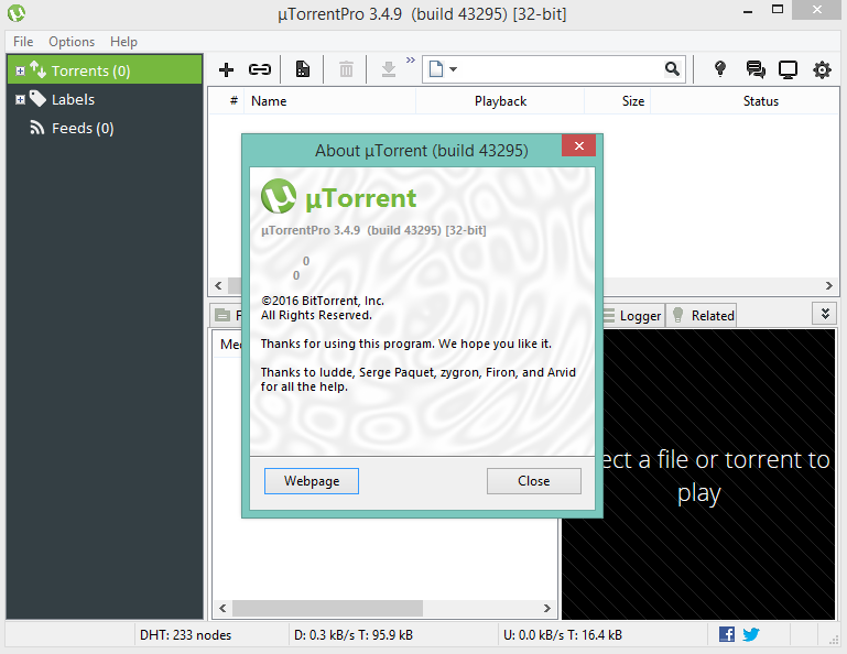 uTorrent Pro 3.5.0 Build 43580 Stable Crack