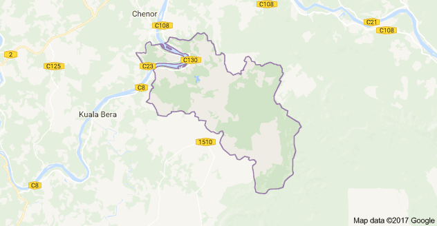 KERTAU VILLAGE, MARAN, PAHANG: Peta Kertau