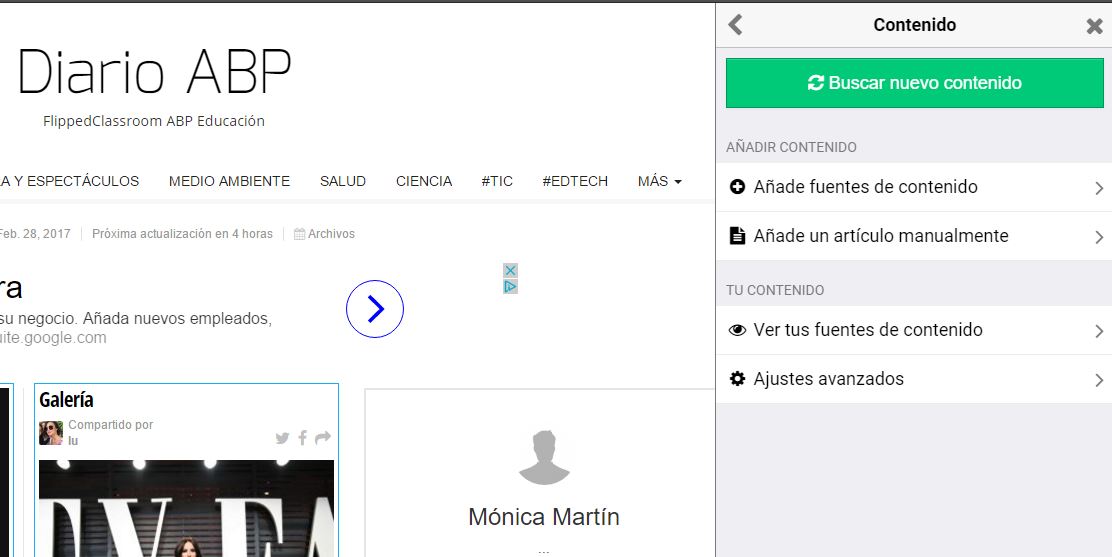 Herramientas de Gestión y Evaluación para el Aula: Paper.li