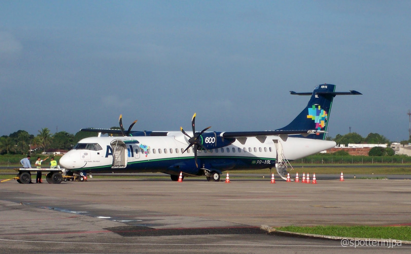 Spotter In JPA : Decolagem de João Pessoa - ATR 76 PR-AQL da Azul