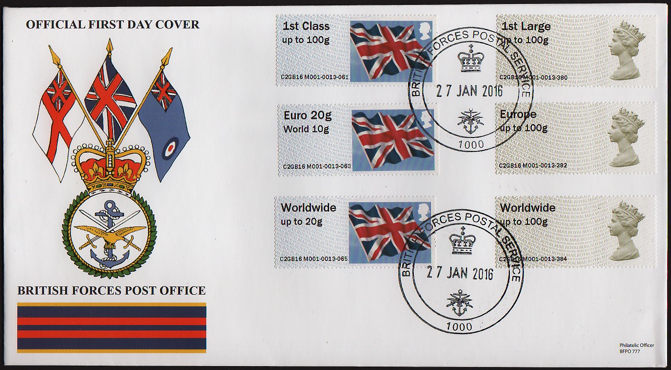 Norvic Philatelics Blog: BFPO Northolt Post and Go stamps from M001
