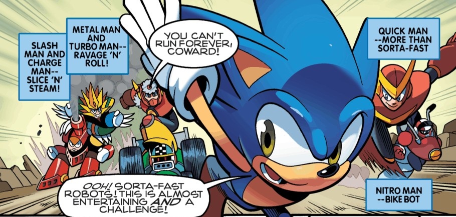 Hedgehogs Can't Swim: Sonic the Hedgehog: Issue 250