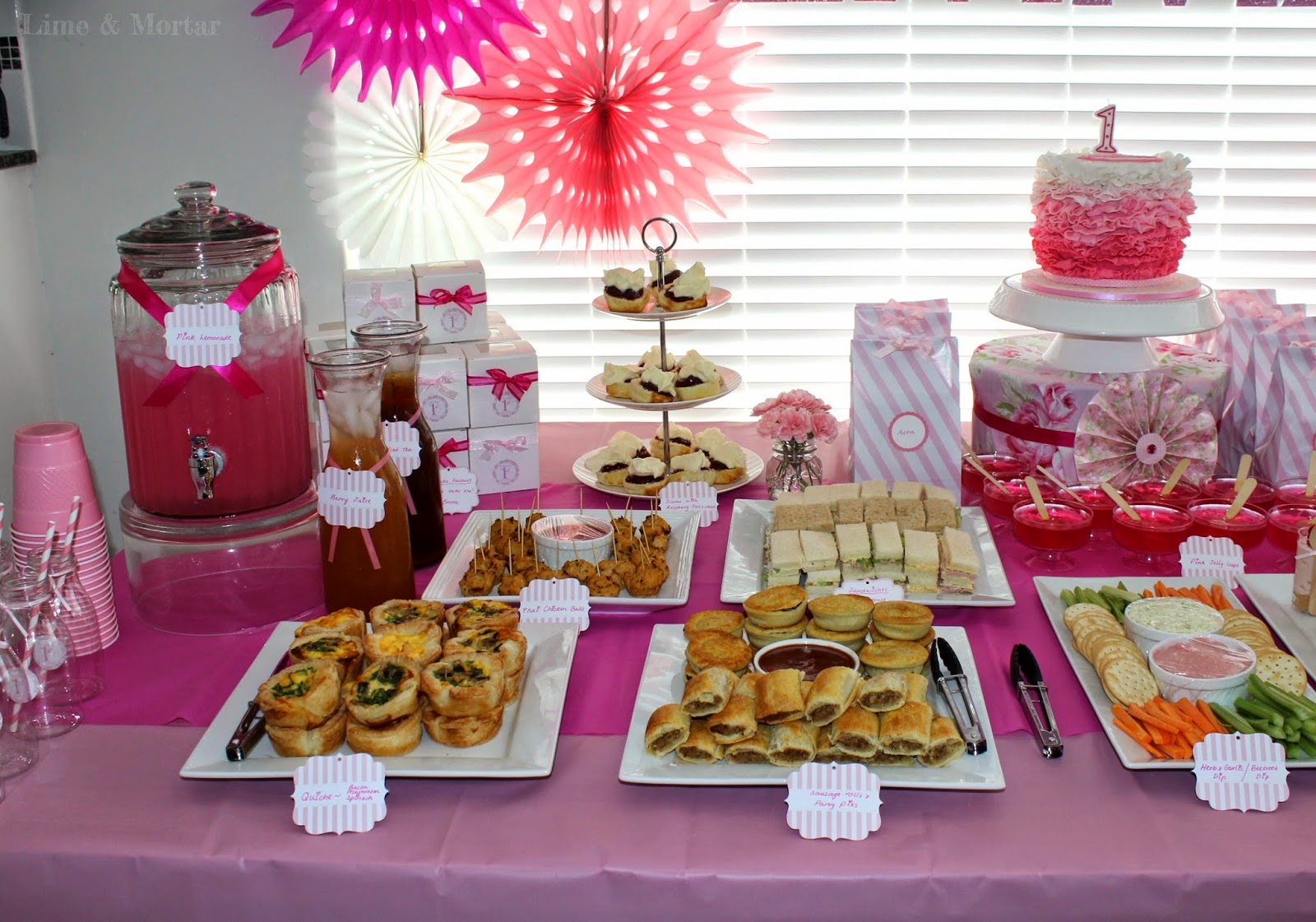 Lime & Mortar: Kids Parties: Pink Party