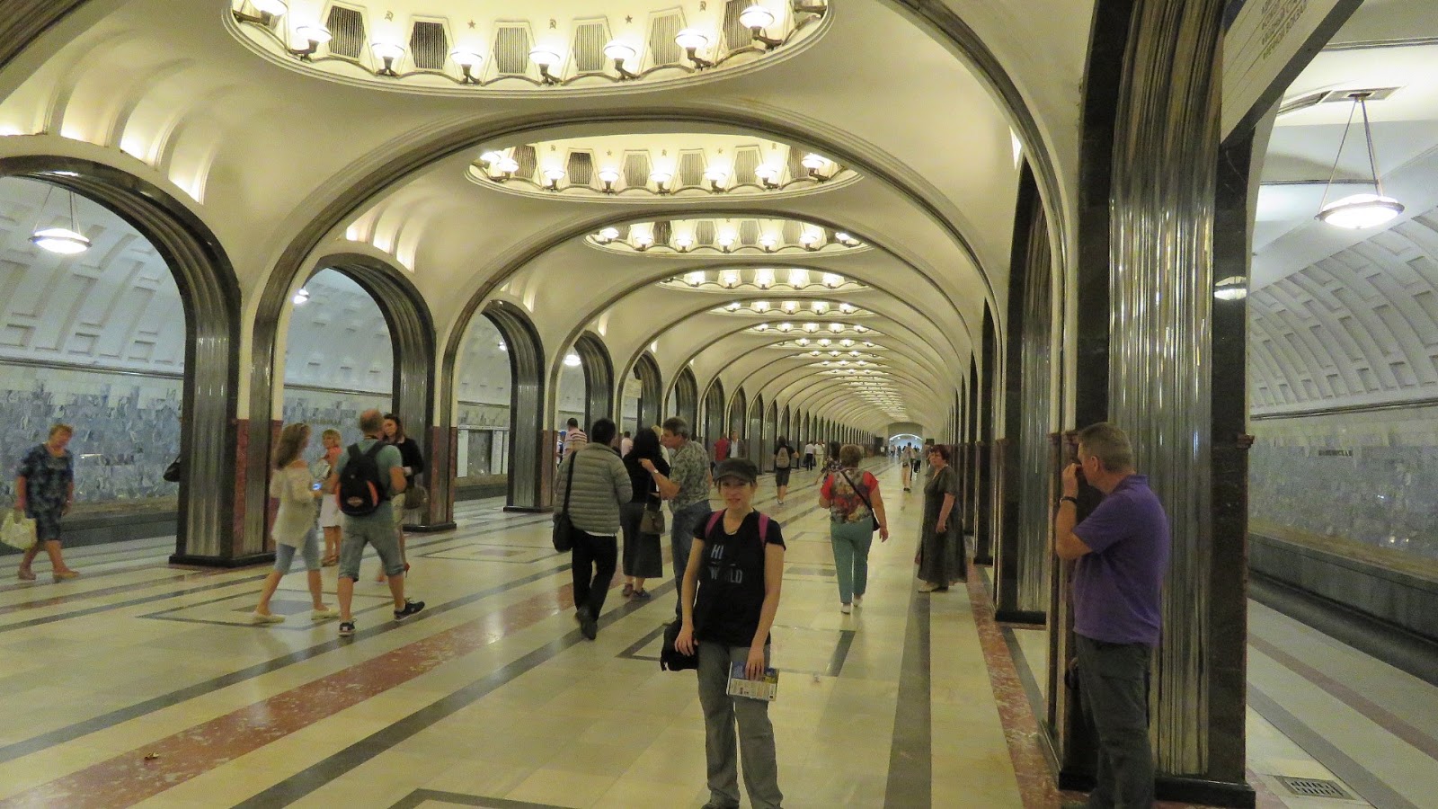 Rusia: Día 6 - Paseo por las estaciones más bonitas del Metro de Moscú ...