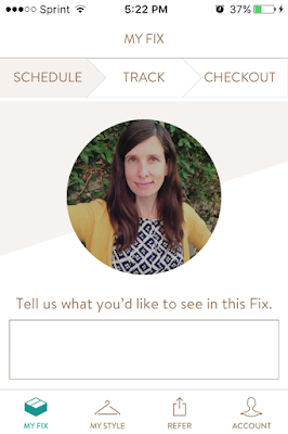 Modern Typography: Stitch Fix App Happy